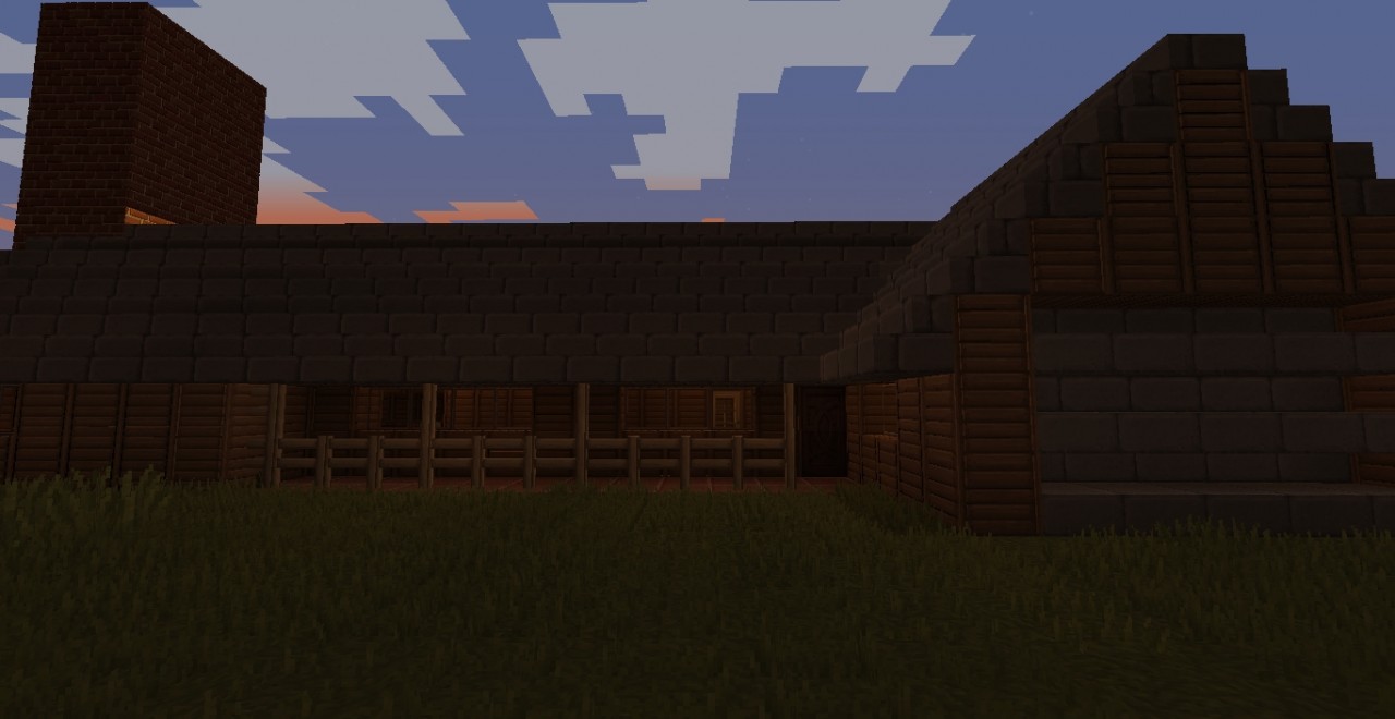 60s Ranch Style House by The Qwertz Minecraft Map
