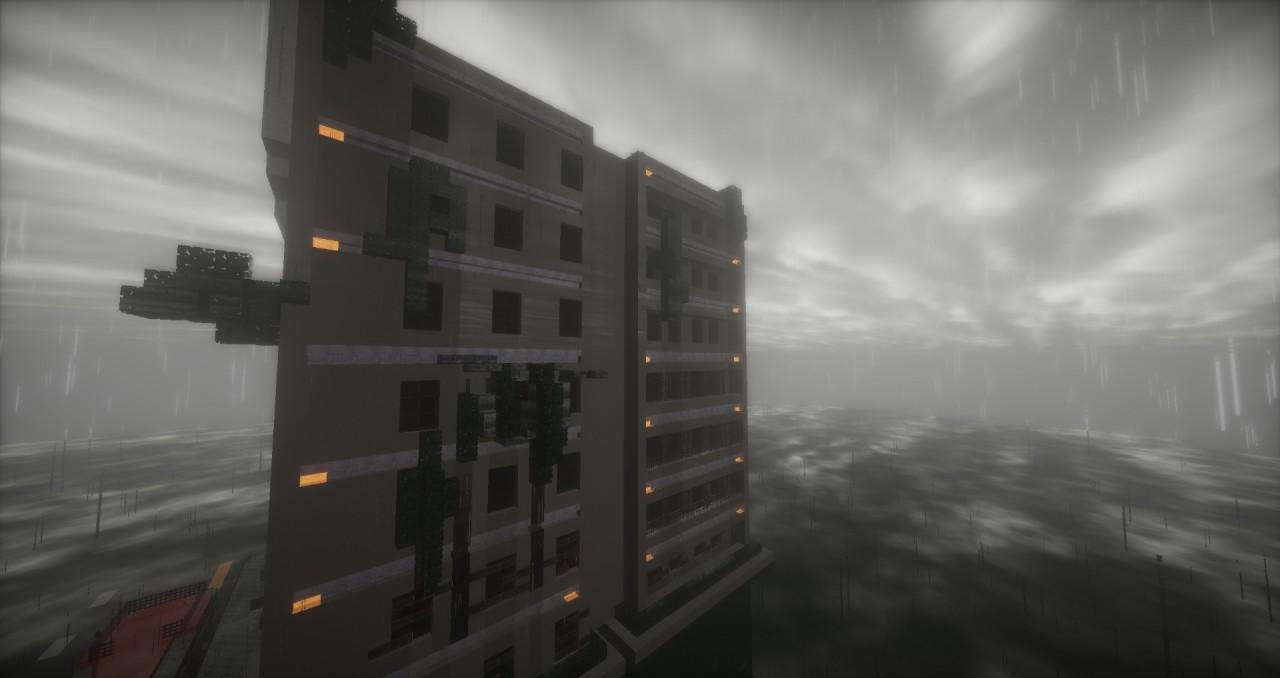 Post Apo- Safe Zone Tower Minecraft Map