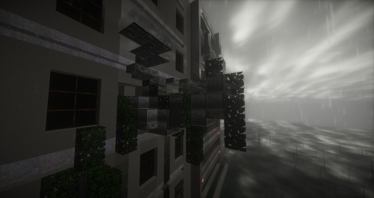 Post Apo- Safe Zone Tower Minecraft Map