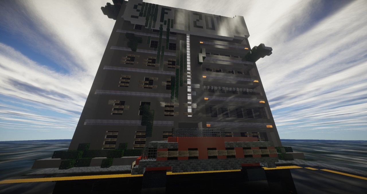 Post Apo- Safe Zone Tower Minecraft Map