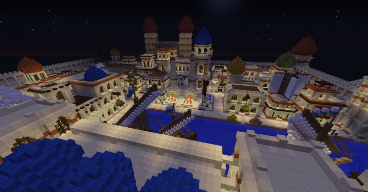 Arabic City of Qatab Minecraft Map