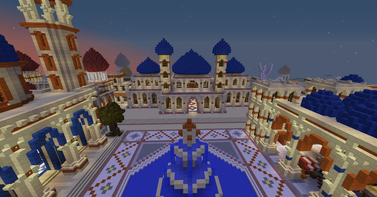 Arabic City of Qatab Minecraft Map