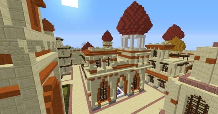 Arabic City of Qatab Minecraft Map