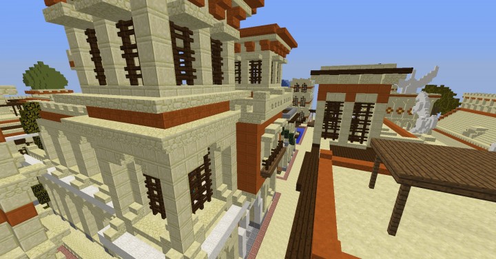 Arabic City of Qatab Minecraft Map