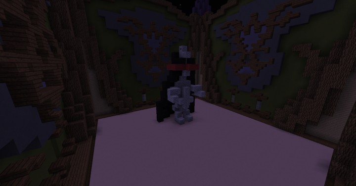 Some winning plot on Hypixel BuildBattle Minecraft Map