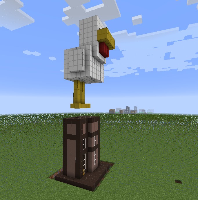 Automatic Chicken Farm Minecraft Map
