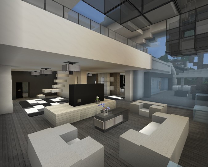 futuristic House #1 Minecraft Map