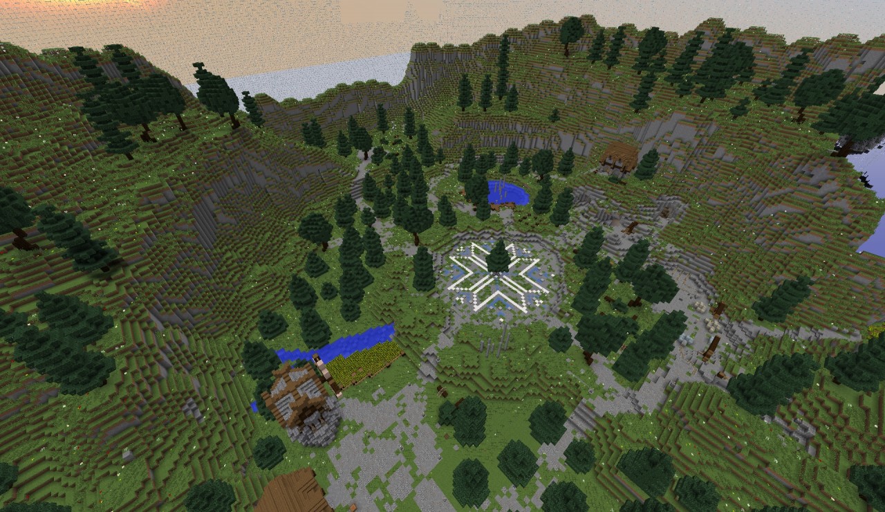 A Hunger Games map Minecraft Map