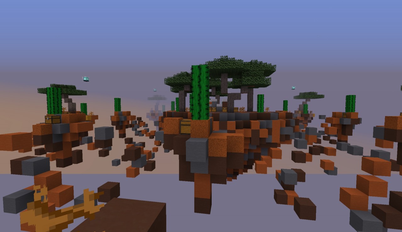 5 unique skywars maps Minecraft Map