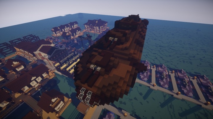 Working Air Warship: Shadow Of The Deep Refit 2 Submersible Battleship ...