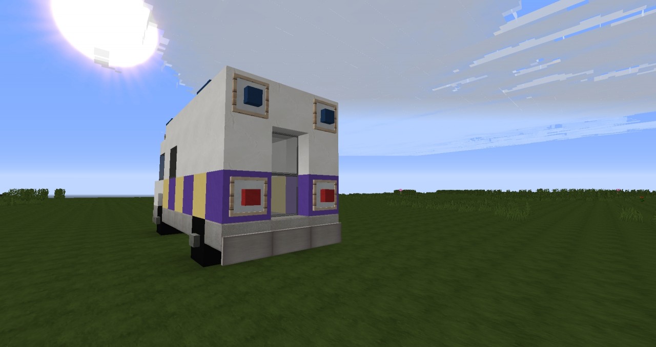 vehicle - Police van Minecraft Map