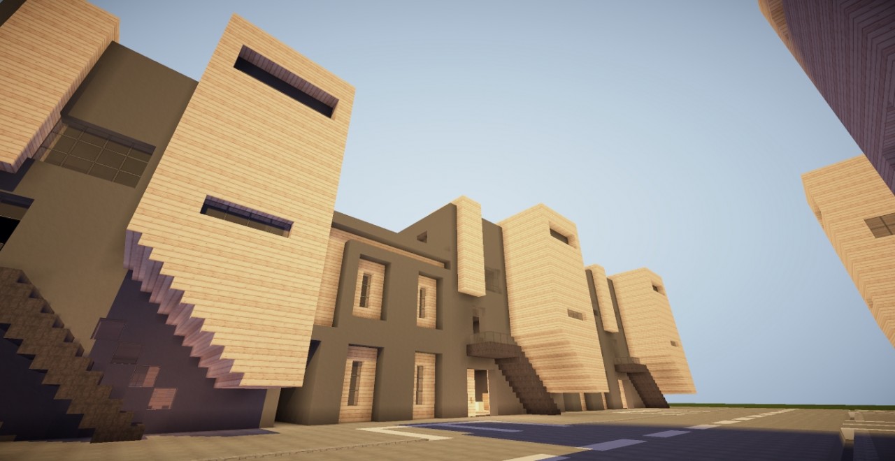 Maison moderne de ville/Modern city house Minecraft Map