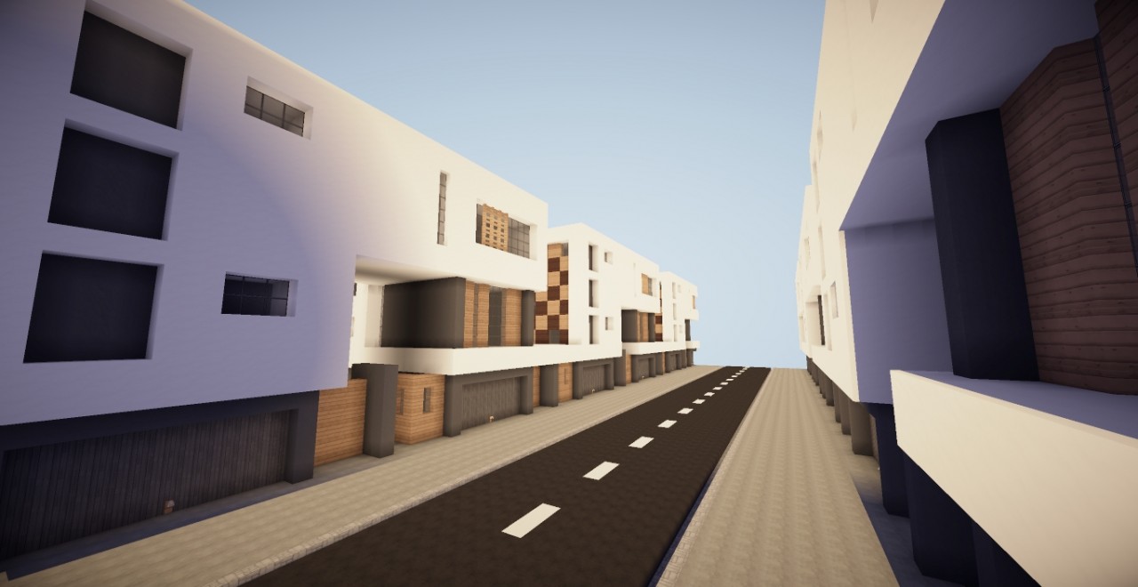 Maison moderne de ville/Modern city house Minecraft Map