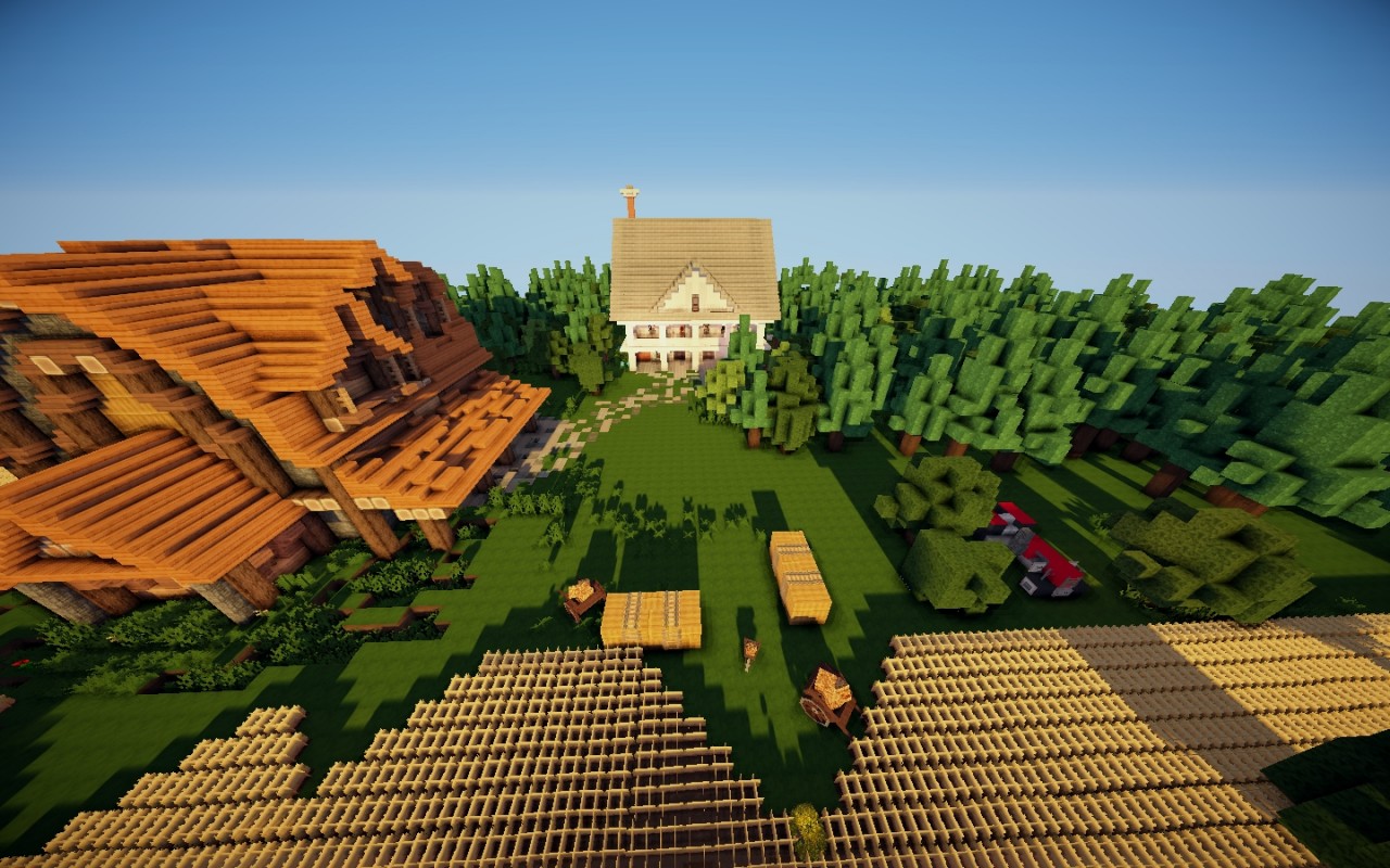 Colonial Farm Minecraft Map