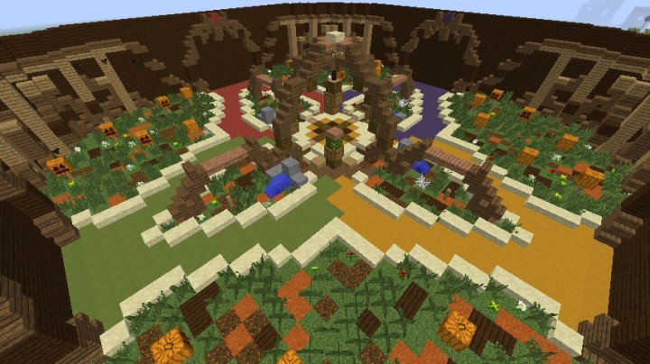 Server HUB #My first project Minecraft Map