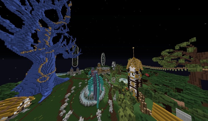 Jack And The Beanstalk Fantasy Spawn Minecraft Map