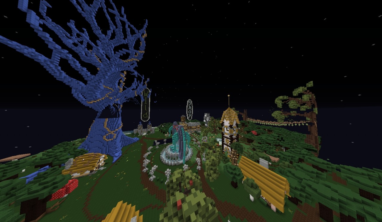 Jack And The Beanstalk Fantasy Spawn Minecraft Map