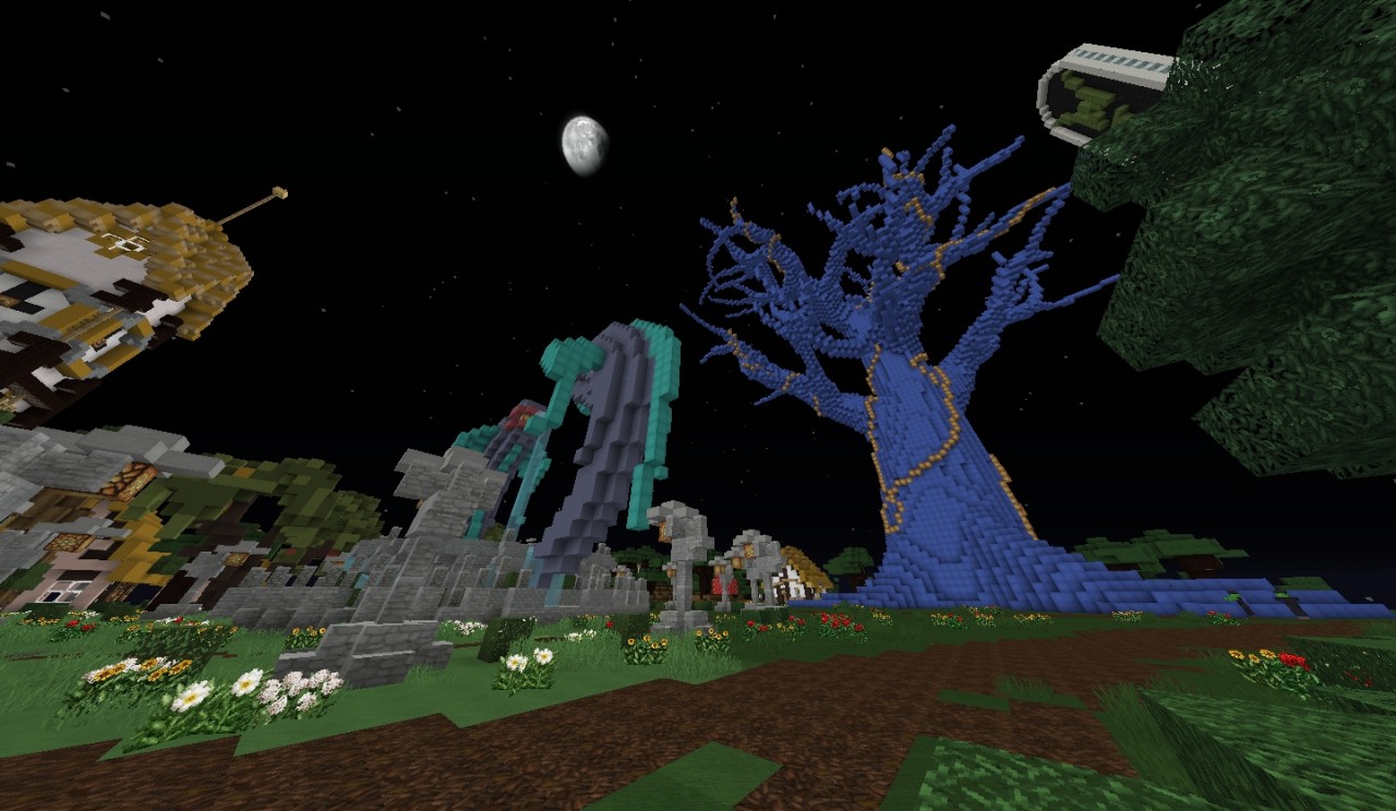 Jack And The Beanstalk Fantasy Spawn Minecraft Map