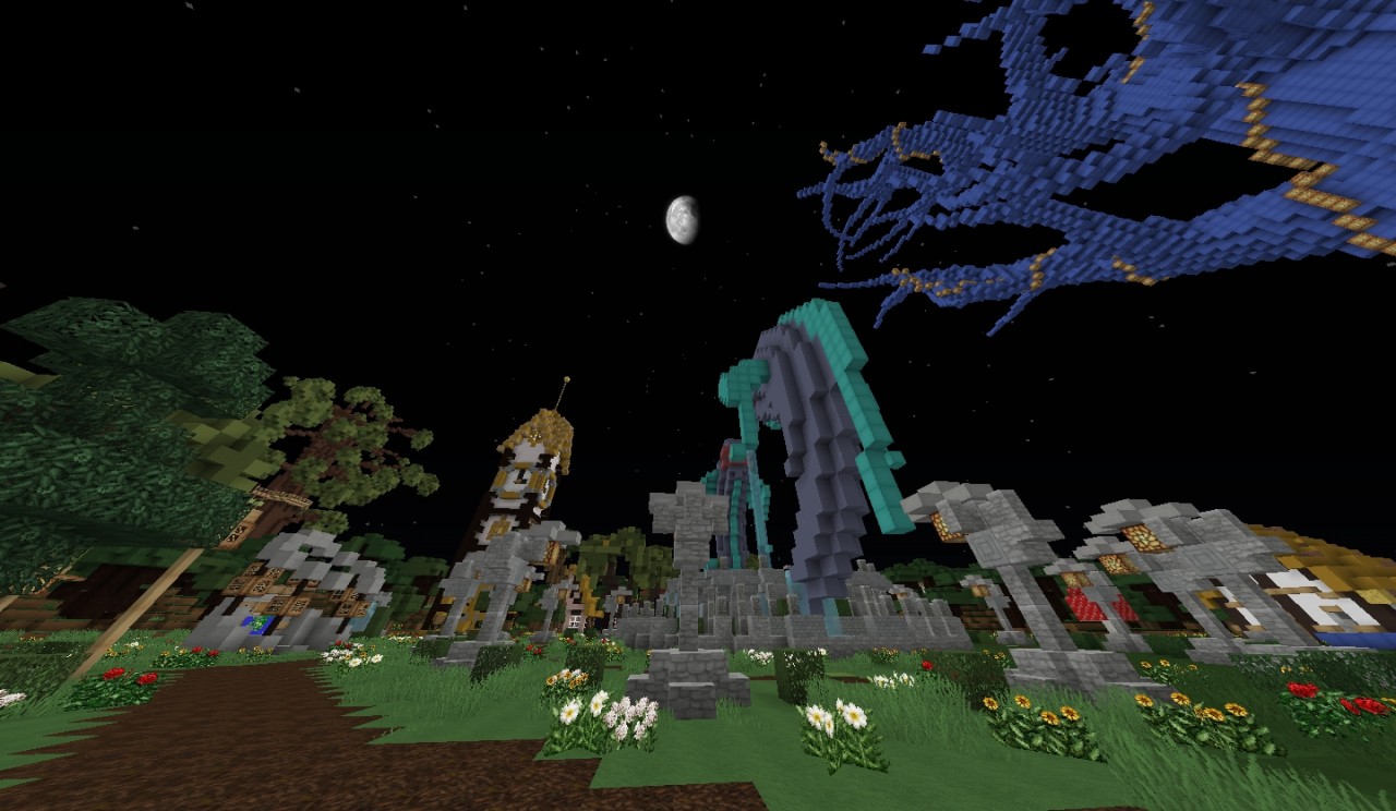 Jack And The Beanstalk Fantasy Spawn Minecraft Map