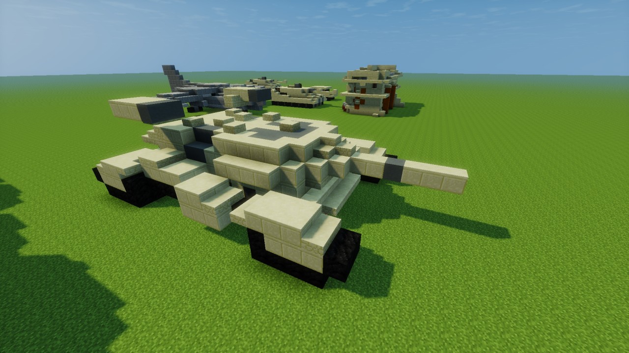 Call Of Duty: T-600 Titan Tank - Standard and Large Scale Minecraft Map