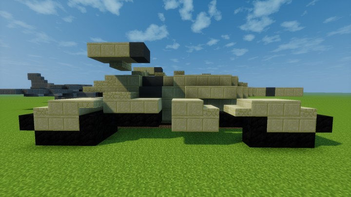 Call Of Duty: T-600 Titan Tank - Standard and Large Scale Minecraft Map