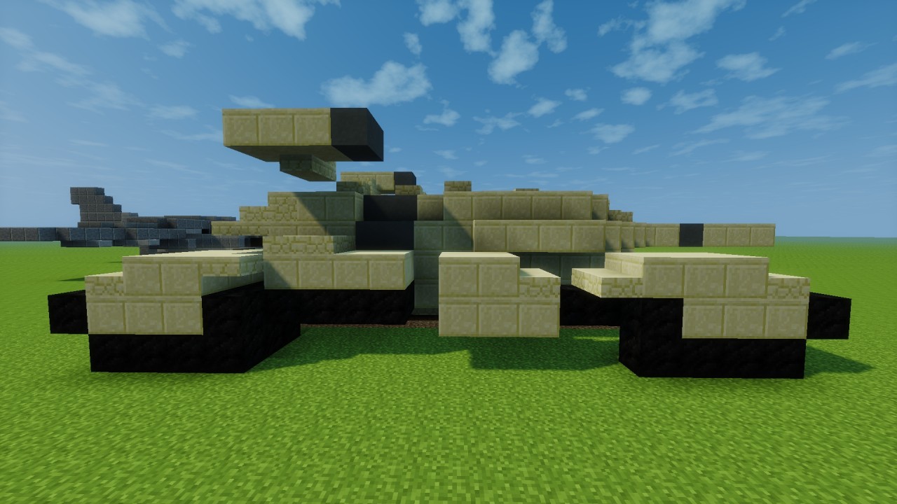 Call Of Duty: T-600 Titan Tank - Standard and Large Scale Minecraft Map