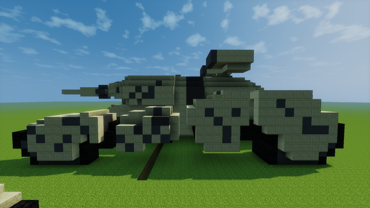 Call Of Duty: T-600 Titan Tank - Standard and Large Scale Minecraft Map