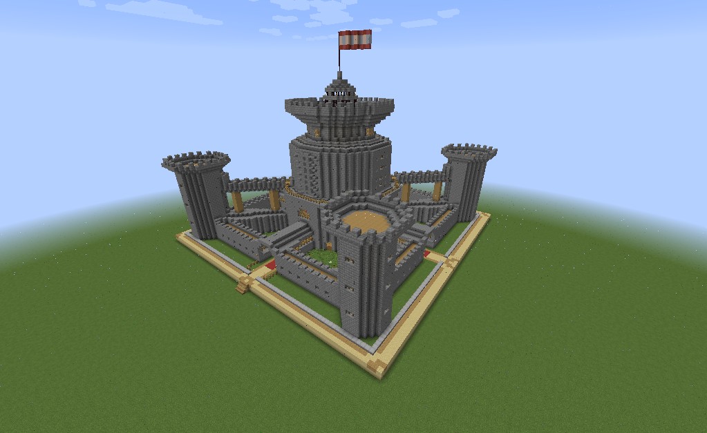 TNT Fortress Minecraft Map