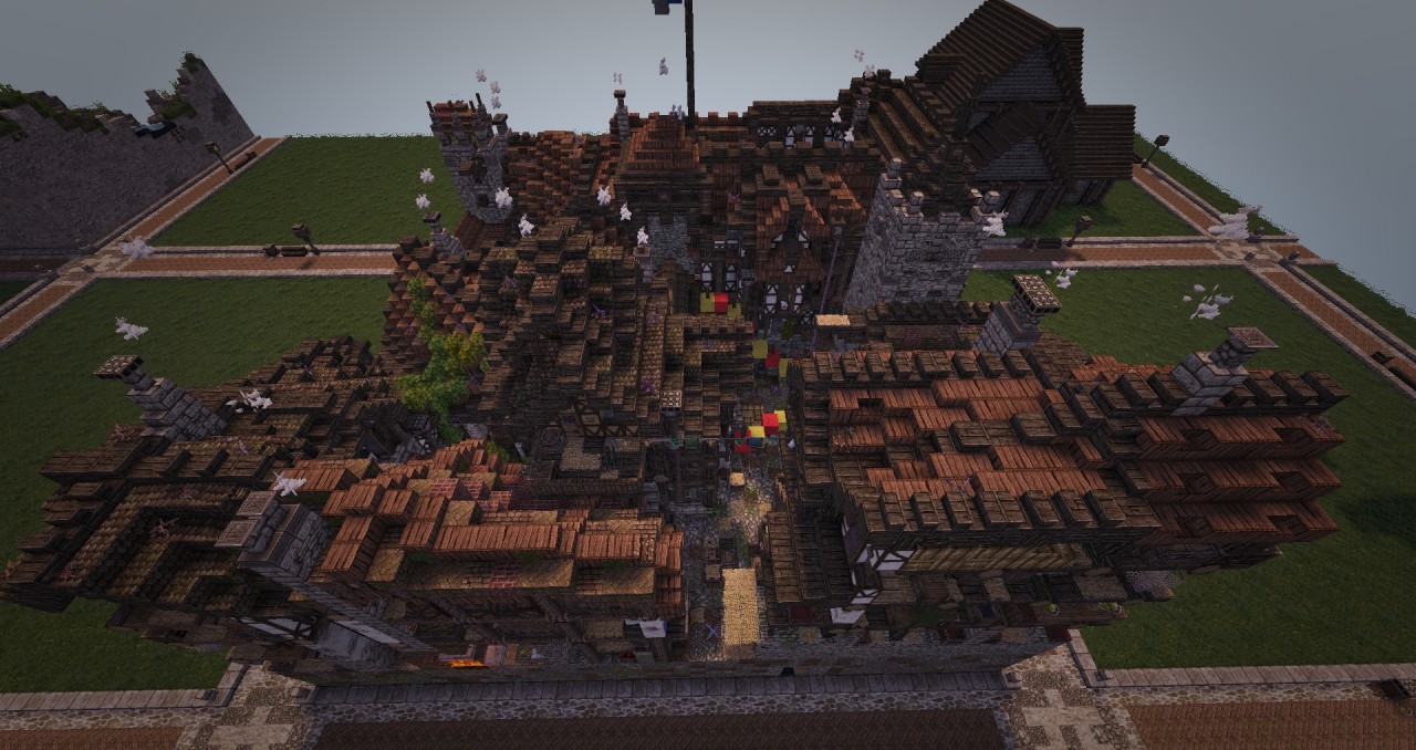 Medieval Town Plot (Kurnsburg) Minecraft Map