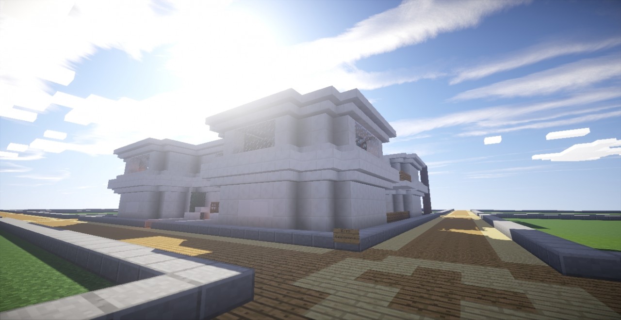 Minecraft Modern house [32x32] by Tomzo Minecraft Map