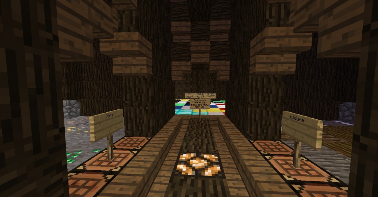 Warps mina Minecraft Map