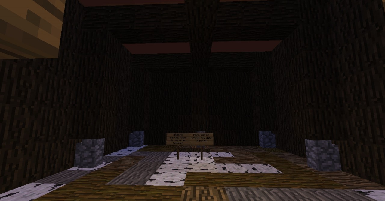 Warps mina Minecraft Map