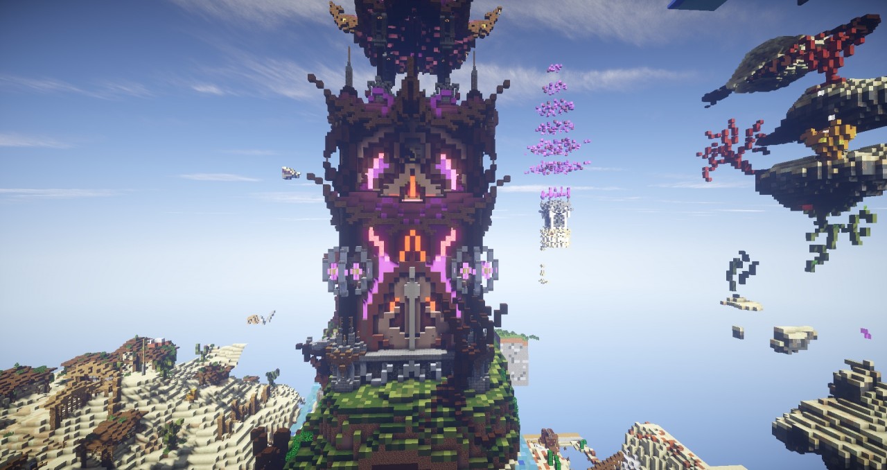 The Tower of the Judgement Minecraft Map