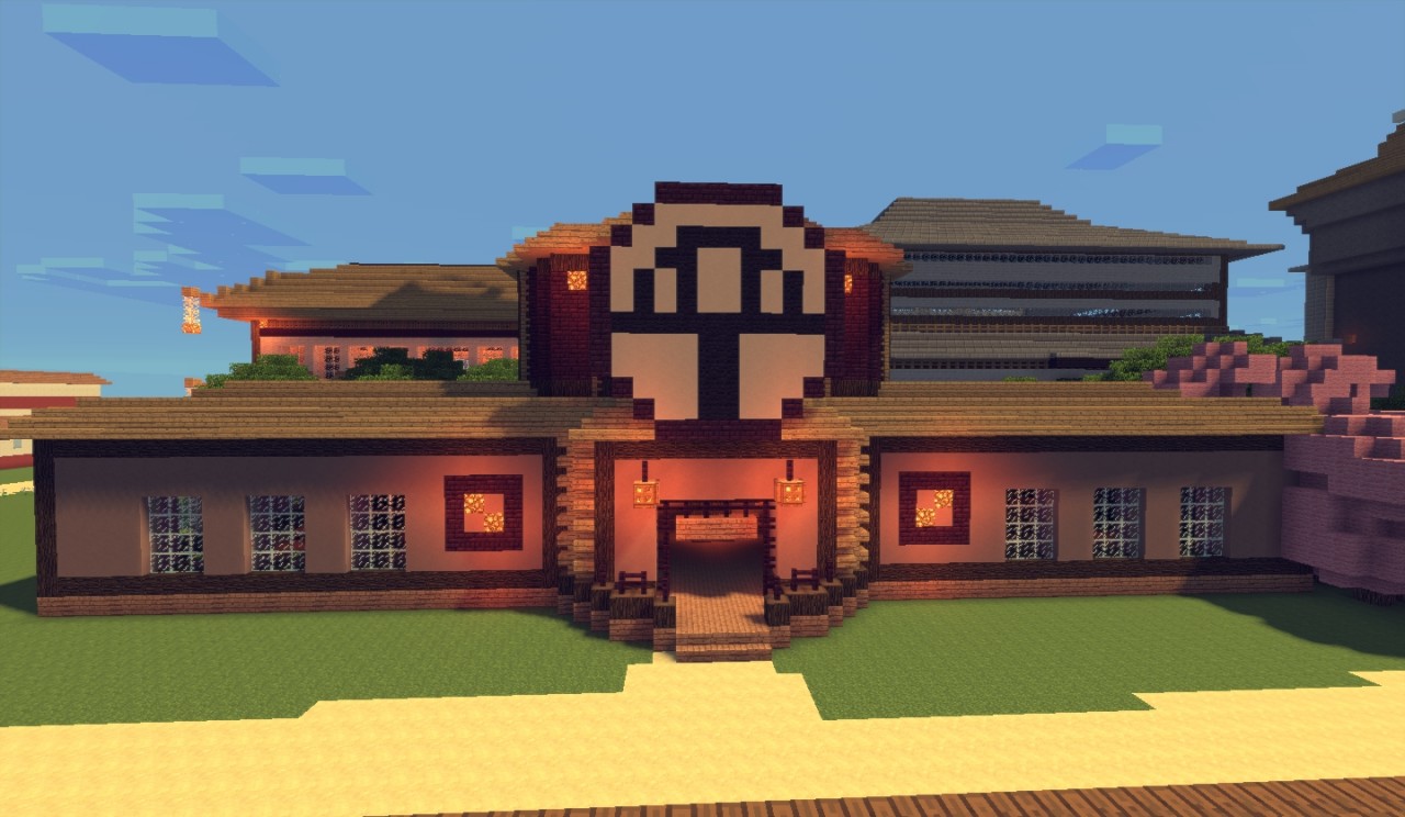 【Naruto】Konohagakure Minecraft Map