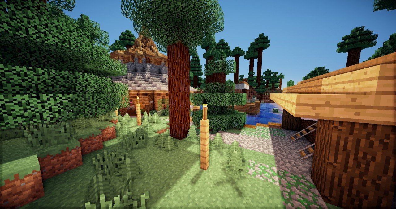 Riverside Cabin (Timelapse) Minecraft Map