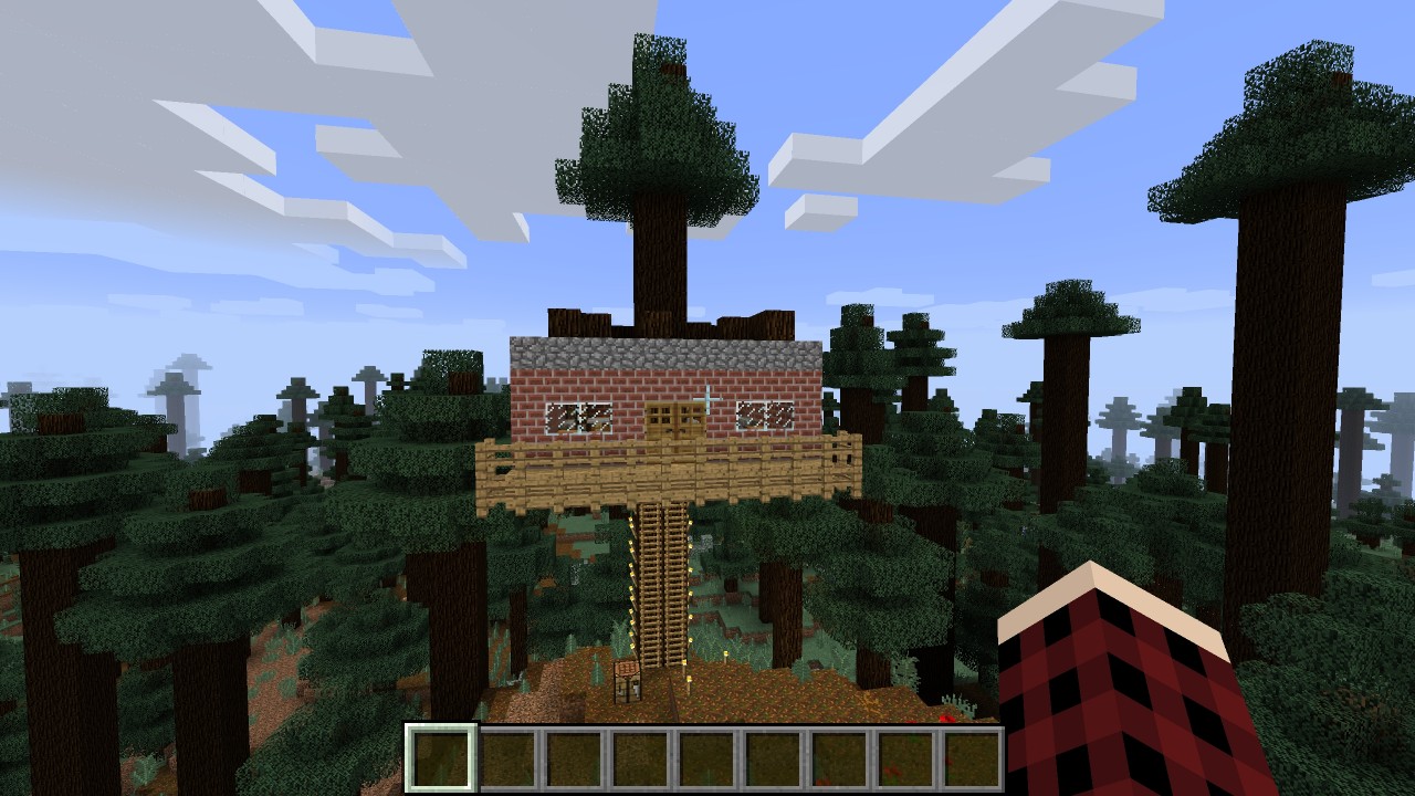 Tree house Minecraft Map