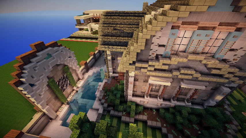 Dutch Colonial house Minecraft Map