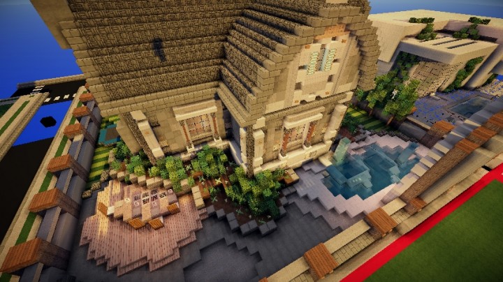 Dutch Colonial house Minecraft Map