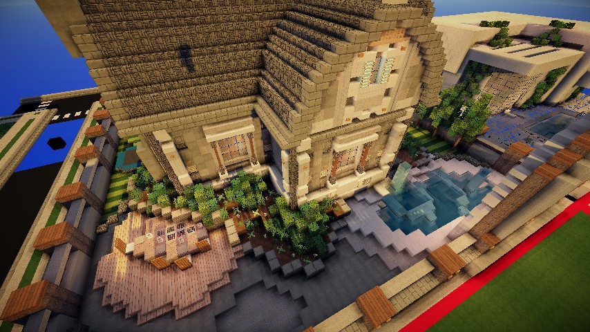Dutch Colonial house Minecraft Map