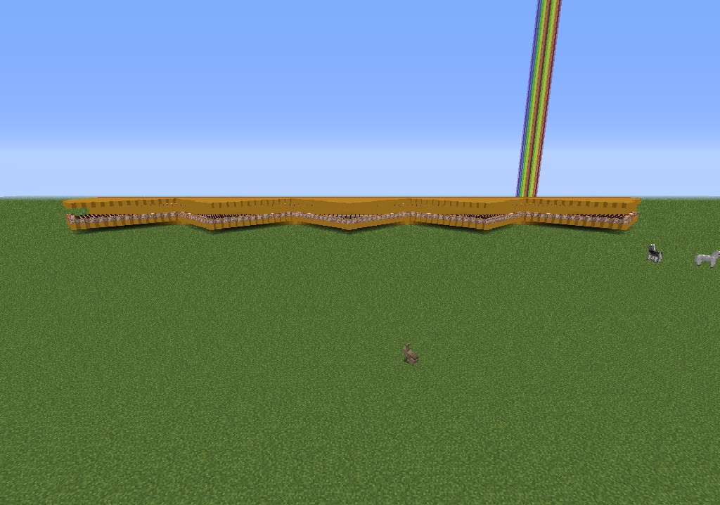 Wall of heads Minecraft Map