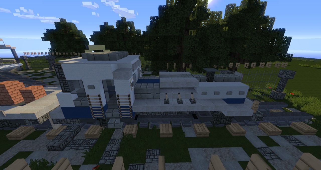 vehicle- Diesel Train Minecraft Map
