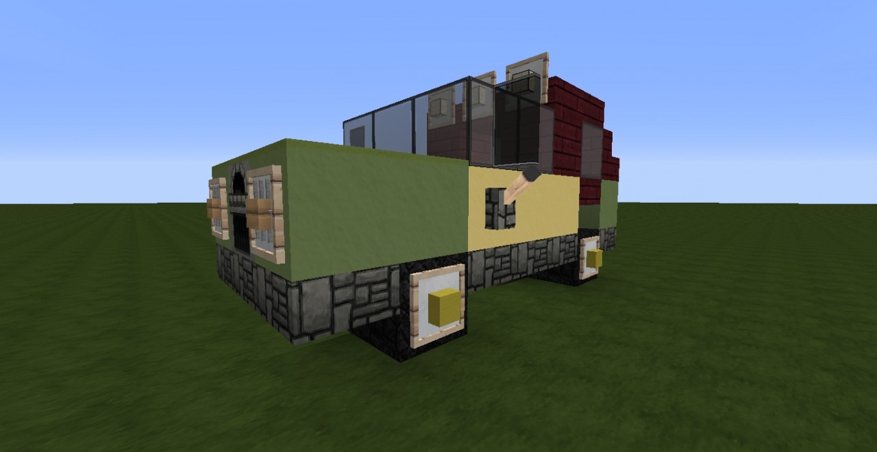 Jurassic Park Jeep Minecraft Map