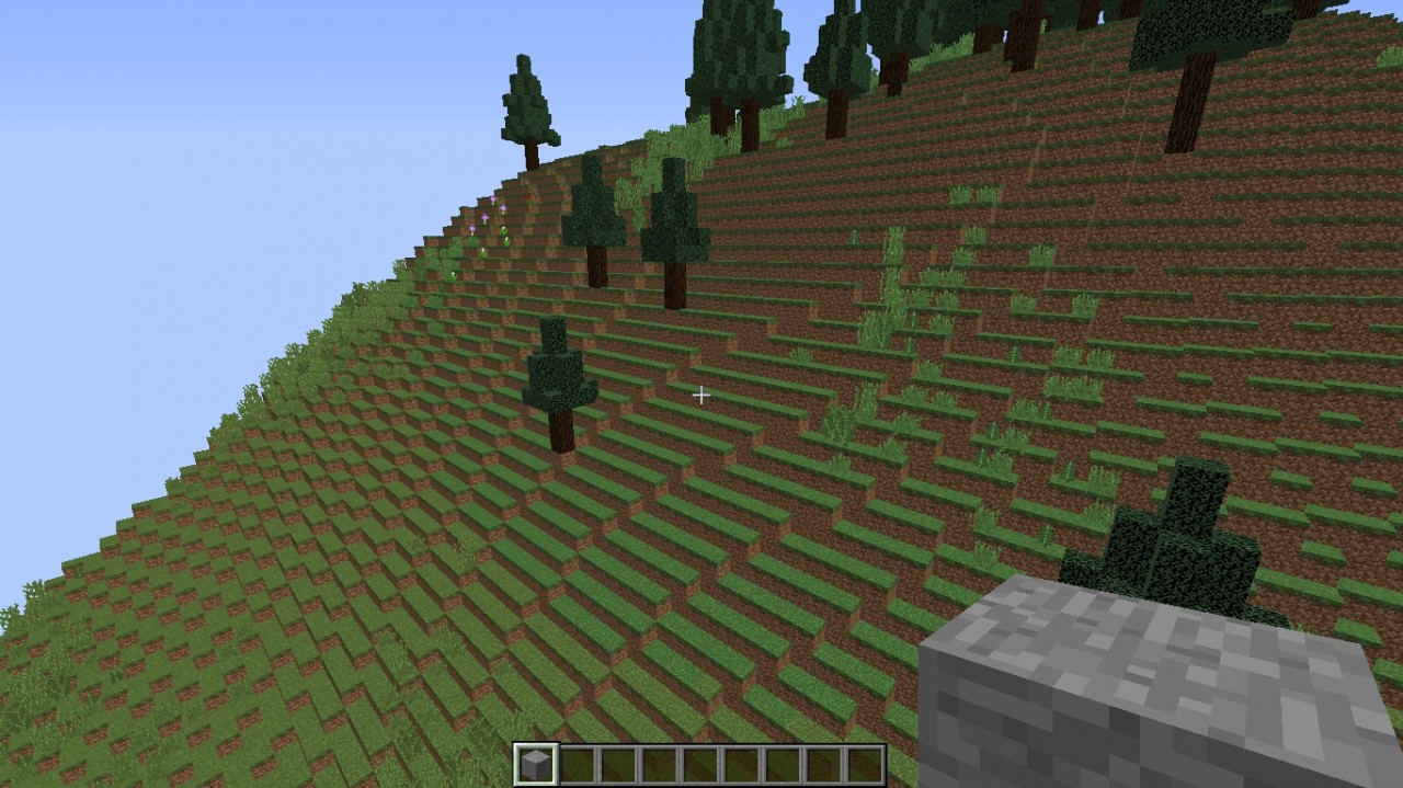 Custom Build Terrain & and ores for Survival Minecraft Map