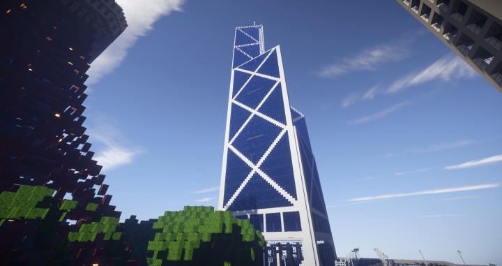 Bank of China Tower - Part of Project Saraguta Minecraft Map