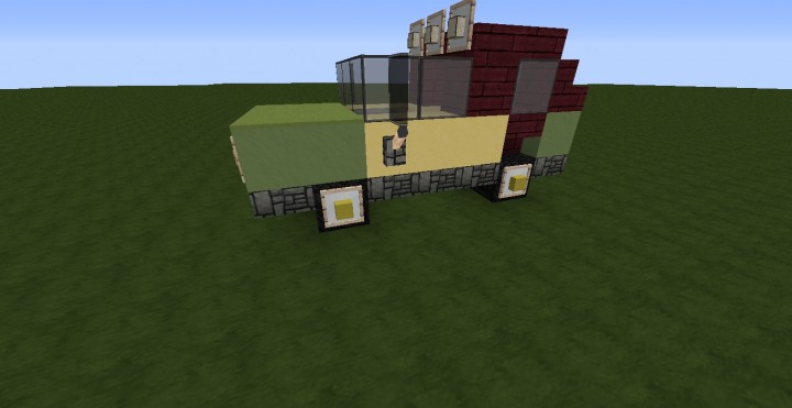 Jurassic Park Jeep Minecraft Project