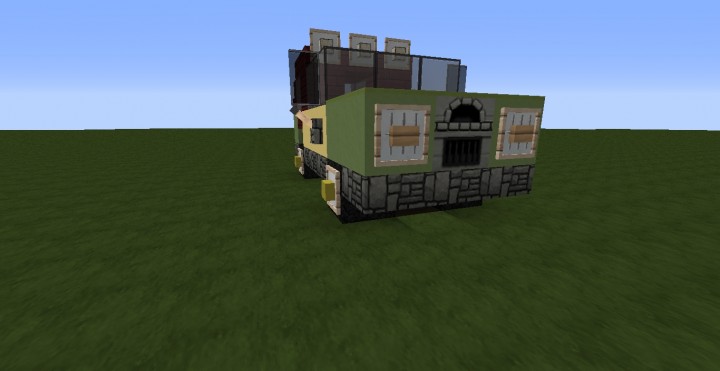 Jurassic Park Jeep Minecraft Project