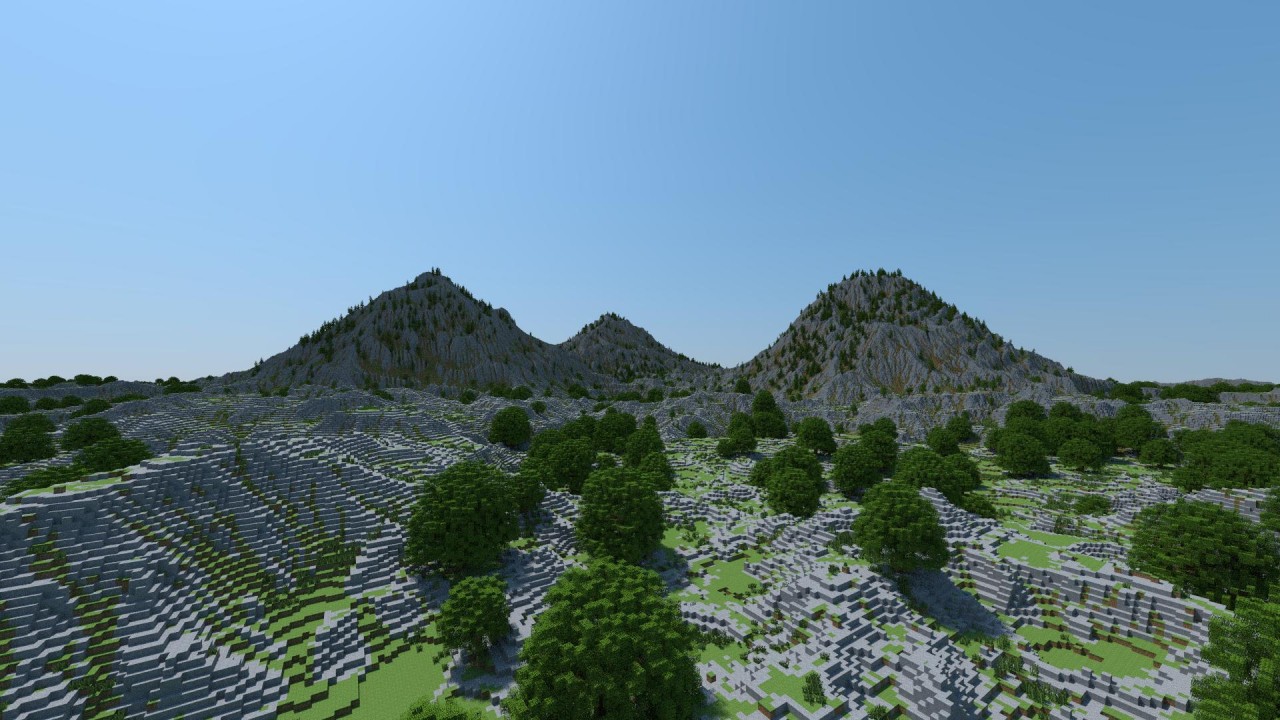 World Machine/World painter Renders #2 Minecraft Map
