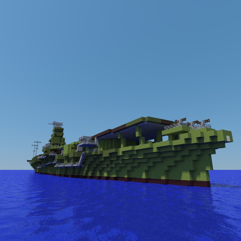 IJN Shokaku-class Zuikaku[瑞鶴] Minecraft Map