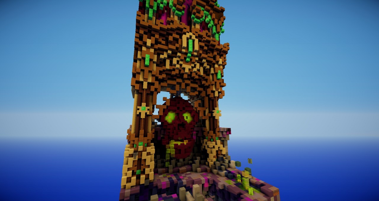 Fantasy Skull Minecraft Map