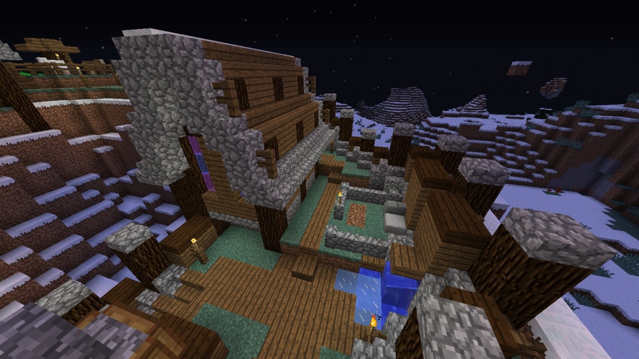 Whiteridge - Snowy Village Minecraft Map